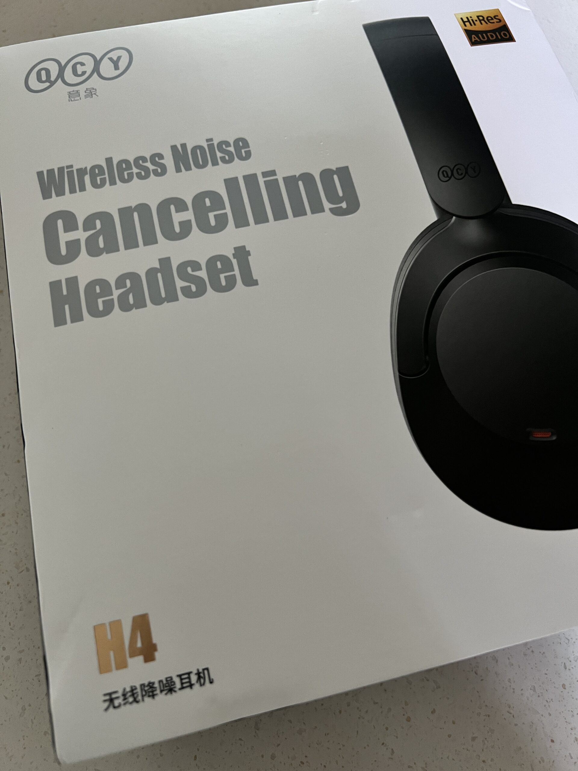 QCY H4, 가성비 노이즈캔슬링 헤드폰, ANC - stackon